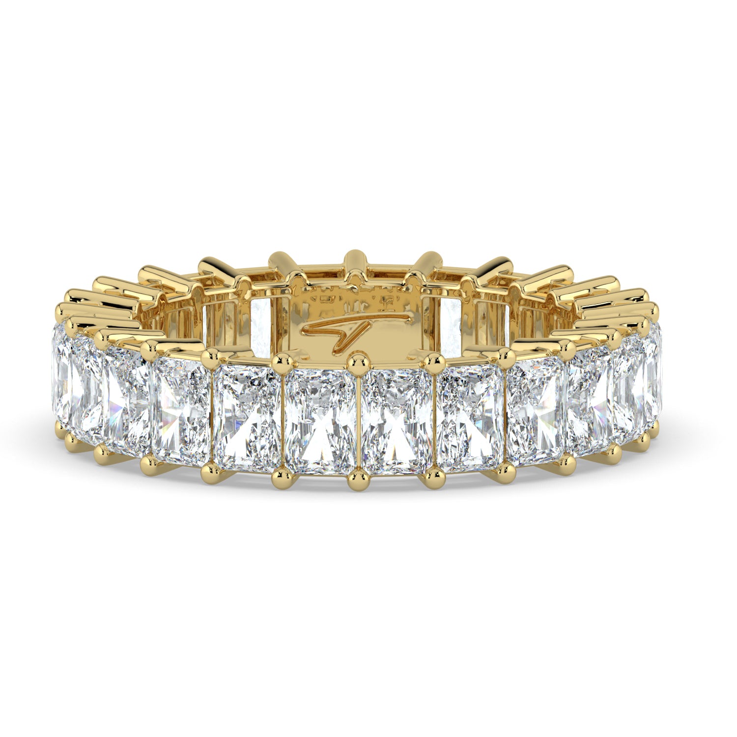 The Jade Ring - Radiant Eternity Band | The Jewel Concierge